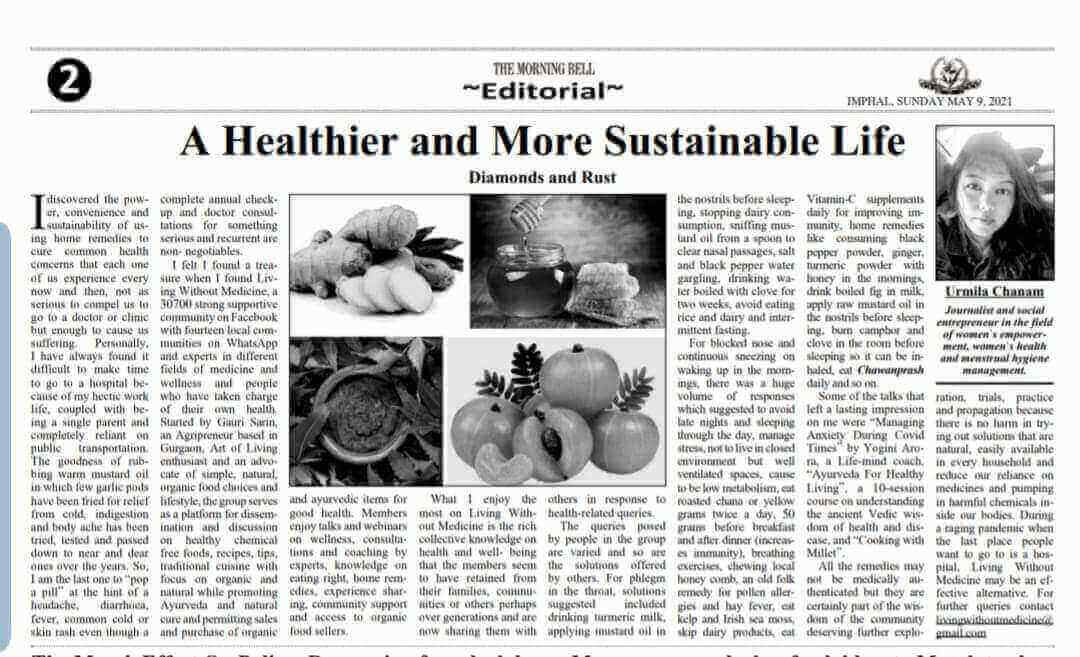 LWM in Media – Living Without Medicine